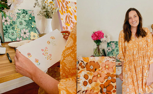 Anna Walsh ~ artist and the creator of our digital floral art at Daugh ...